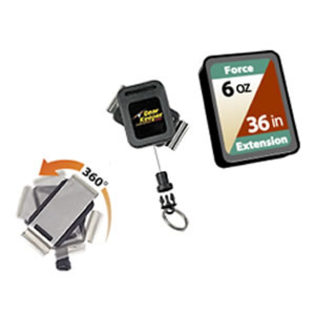 Key Retractor - Rotating Belt Clip Hi-Tensile Spectra/Nylon | $40.91