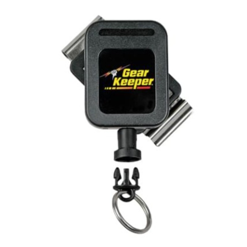 Key Retractor, Medium Force 8-14 keys, Rotating Belt Clip, Extended