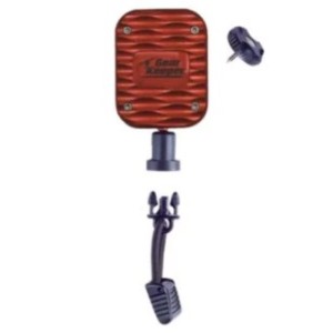 Aluminum Fire Mic Keeper Red