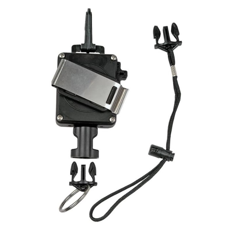 Radio Tether Large SS Rotating Belt Clip