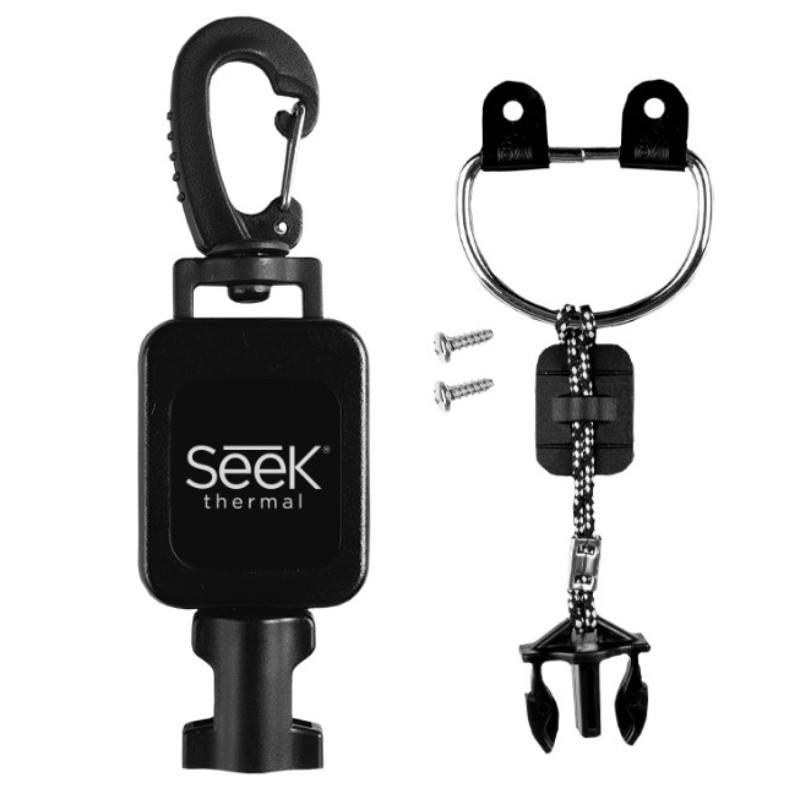 SEEK Reveal Thermal Camera Retractor HD snap clip SEEK Reveal Thermal Camera Retractor HD snap clip