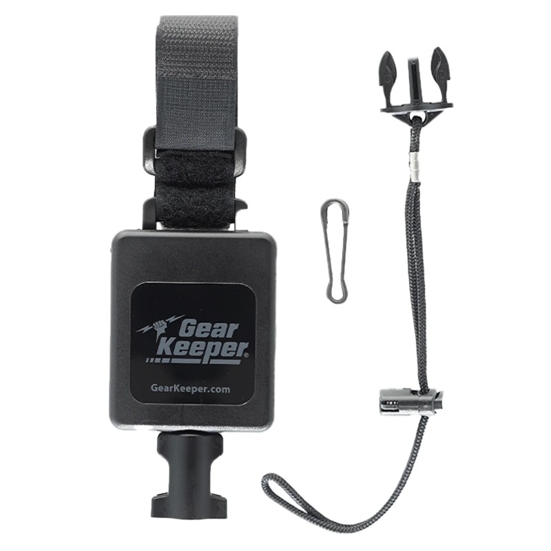 Retractable Sidearm Tether, Super Force, Velcro Strap Mount