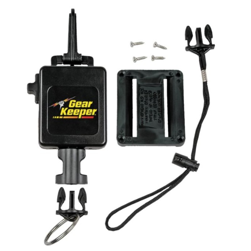 SCUBA Locking Large Flashlight Locking Retractor – Deluxe Pack (Snap ...